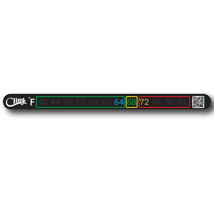 Cling Thermometer Temperature Tape – Bear's Den Fly Fishing Co.