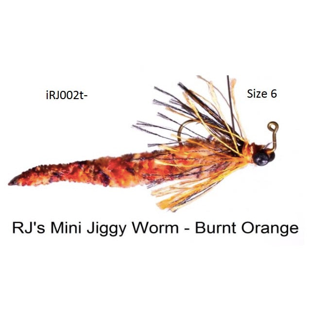 Rainy's RJ's Mini Jiggy Worm – Bear's Den Fly Fishing Co.
